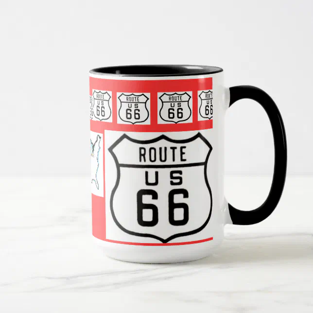 Route 66 Vintage Sign Gifts Mug | Zazzle