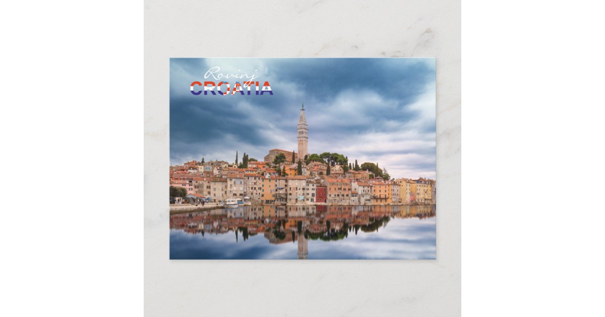 Rovinj | Croatia | Hrvatska | Istria Postcard | Zazzle