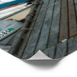 Row Boats at Dock Poster | Zazzle