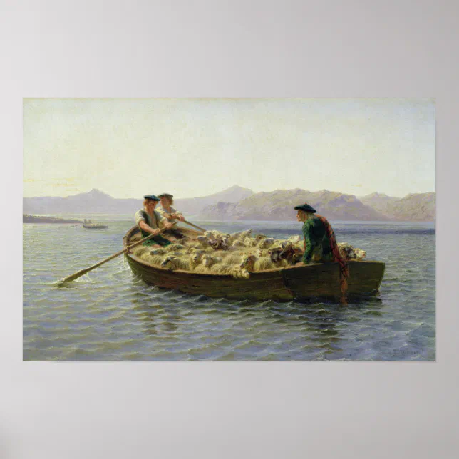 Rowing-Boat, 1863 Poster | Zazzle