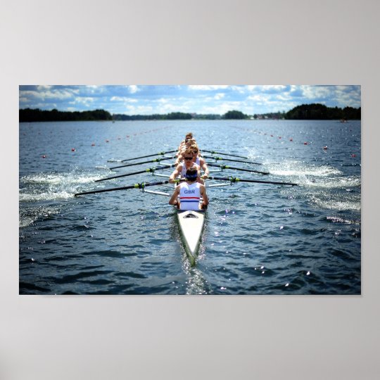 Rowing Poster | Zazzle.com
