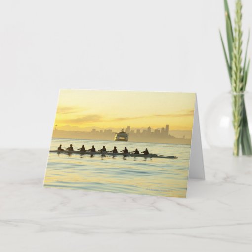 Rowing Team 2 Card | Zazzle