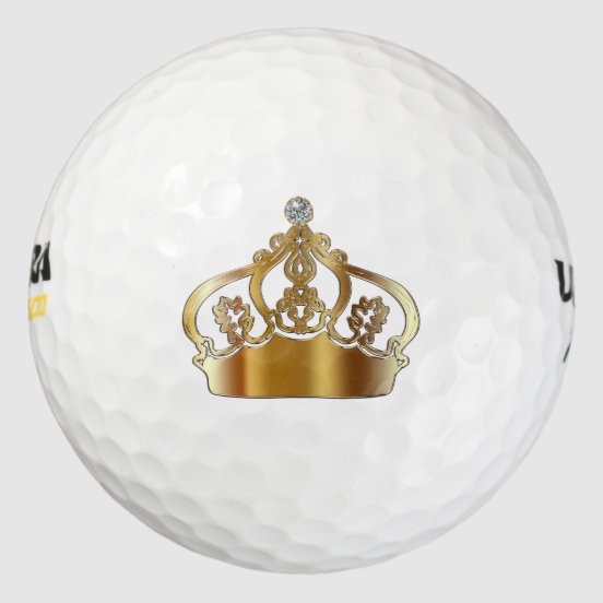 Crown Golf Balls | Zazzle