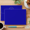 Royal Blue and Silver Glitter Envelope | Zazzle