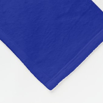 Royal Blue and White Checkered Pattern Fleece Blanket | Zazzle
