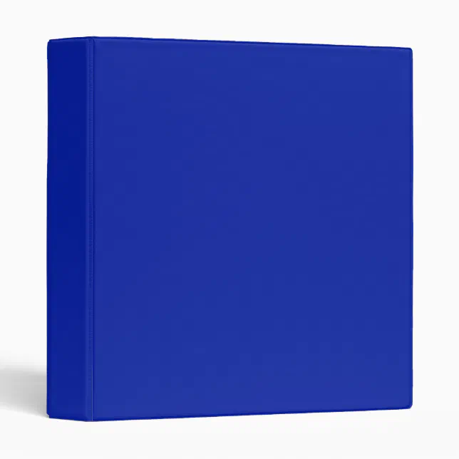 Royal Blue Binder | Zazzle