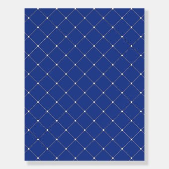 Royal Blue Crown Prince Birthday Party Welcome Foam Board | Zazzle