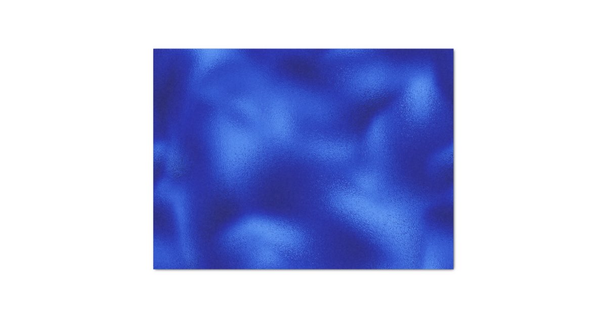 Royal Blue Foil Hanukkah Tissue Paper | Zazzle