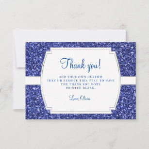 410+ Royal Blue Thank You Cards | Zazzle