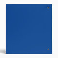 Royal Blue Simple Minimal Business Logo Promotion 3 Ring Binder | Zazzle