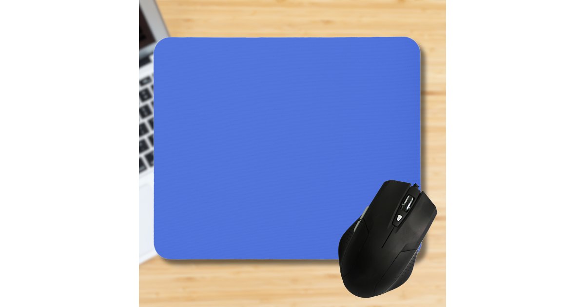 Royal Blue Solid Color | Classic | Elegant Mouse Pad | Zazzle