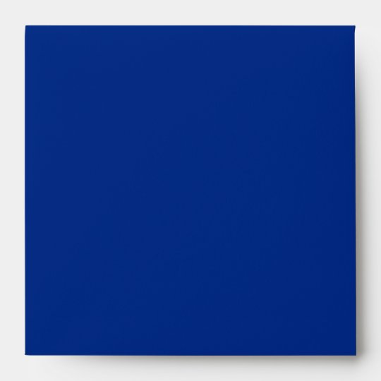 Royal Blue Square Envelopes | Zazzle.com