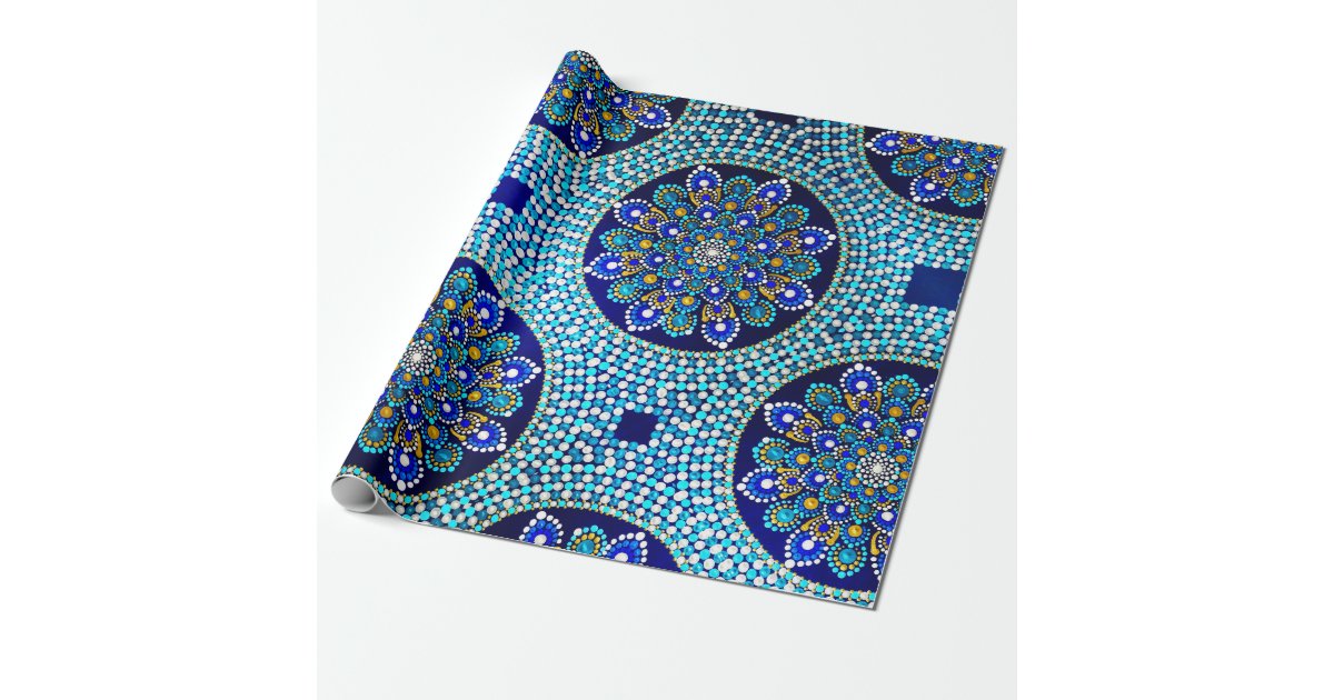 Royal Blue Wrapping Paper | Zazzle