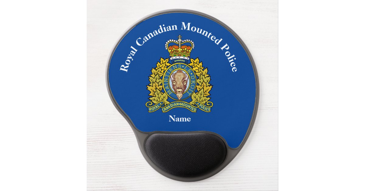 Royal Canadian Mounted Police Logo Mousepad | Zazzle
