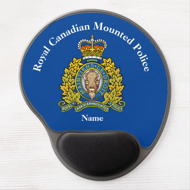 Royal Canadian Mounted Police Logo Mousepad | Zazzle