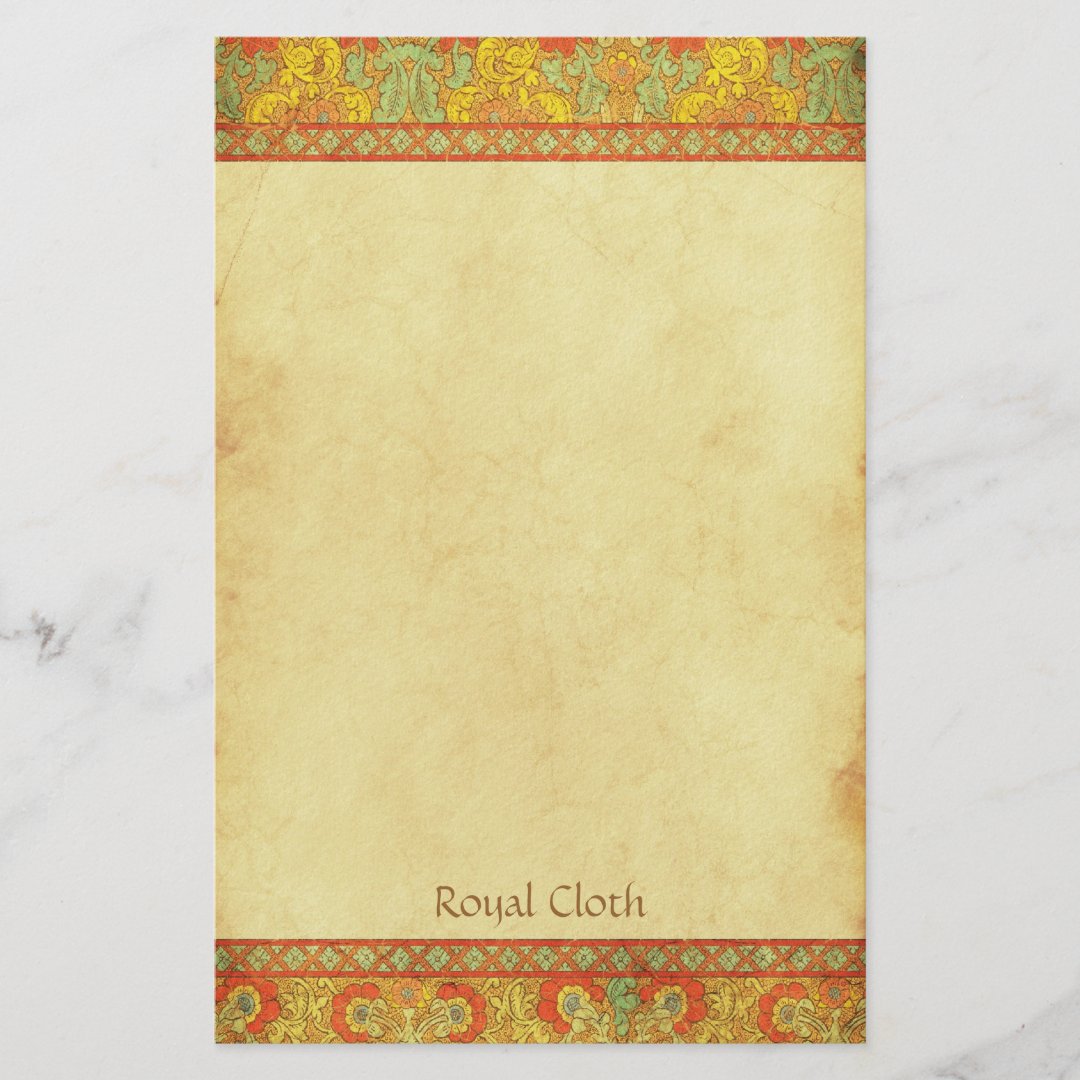 Royal Cloth - Medieval Stationery | Zazzle