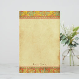 Royal Cloth - Medieval Stationery | Zazzle