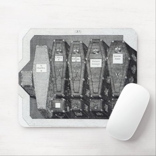 Royal Coffins at Westminster Abbey Mouse Pad | Zazzle