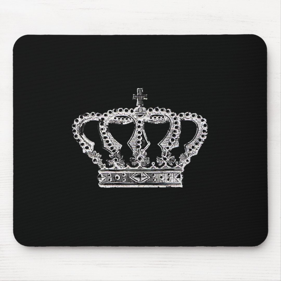Royal Crown [Dark] Mouse Pad | Zazzle
