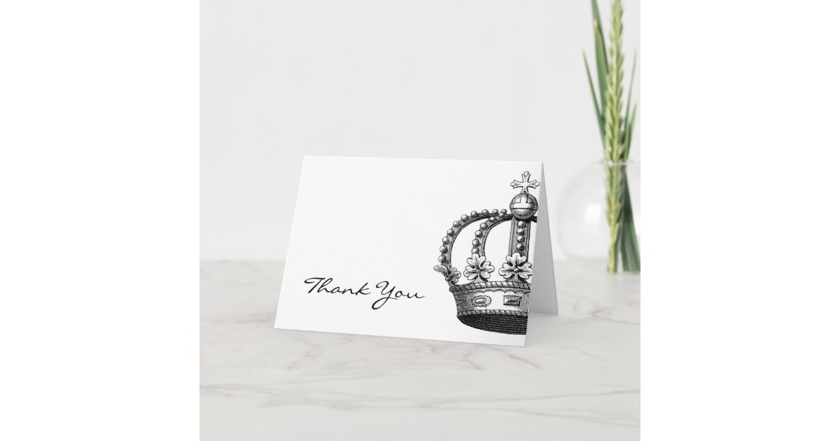 Royal Crown Greeting Card | Zazzle