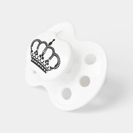 Royal Crown Prince King Pacifier | Zazzle