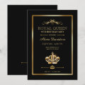 Royal Crown Queen birthday Invitation | Zazzle