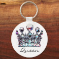 Royal Crown Queen keychains | Zazzle