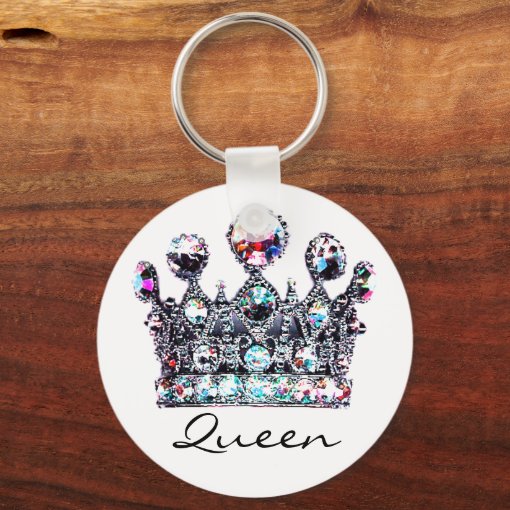 Royal Crown Queen keychains | Zazzle