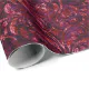 Royal Damask Crushed Velvet Purple Maroon Burgund Wrapping Paper | Zazzle