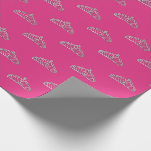 Royal Elegant Little Princess Tiara Wrapping Paper | Zazzle