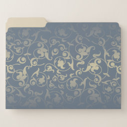 Royal Elegant Luxury Classy Vintage File Folder | Zazzle