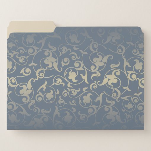 Royal Elegant Luxury Classy Vintage File Folder | Zazzle