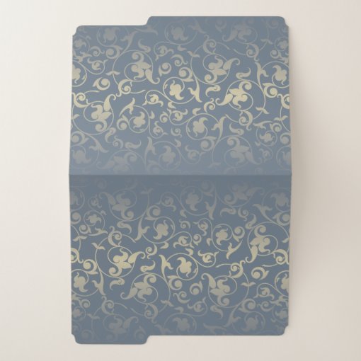 Royal Elegant Luxury Classy Vintage File Folder | Zazzle