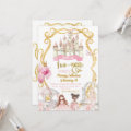 Royal Fiveness a Princess Birthday Invitation | Zazzle