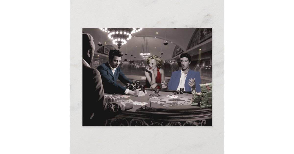 Royal Flush Postcard | Zazzle