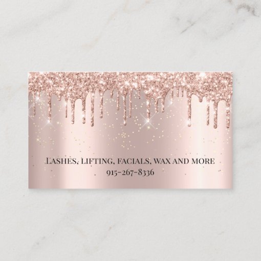 Royal Makeup Artist Lashes Crowned Princess Business Card | Zazzle