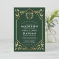 Royal Medieval Fantasy Monogram Wedding Invitation | Zazzle
