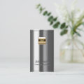 Royal Metallic Chemical Engineer Business Card | Zazzle