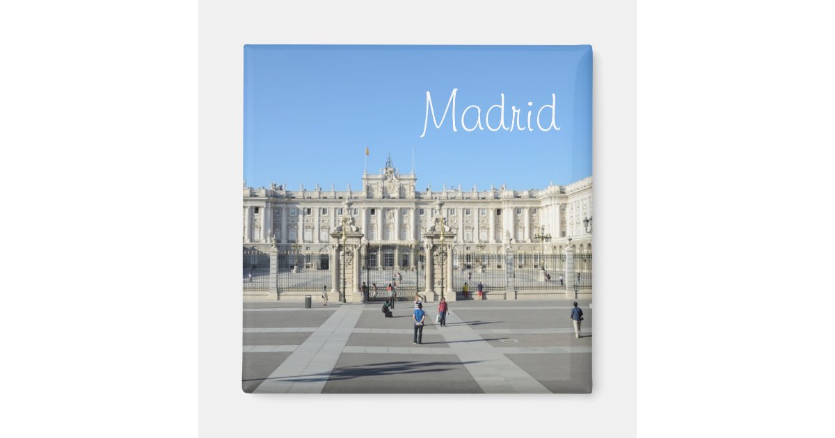 Royal Palace, Madrid Magnet | Zazzle