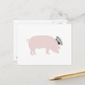 Royal Pig Postcard | Zazzle