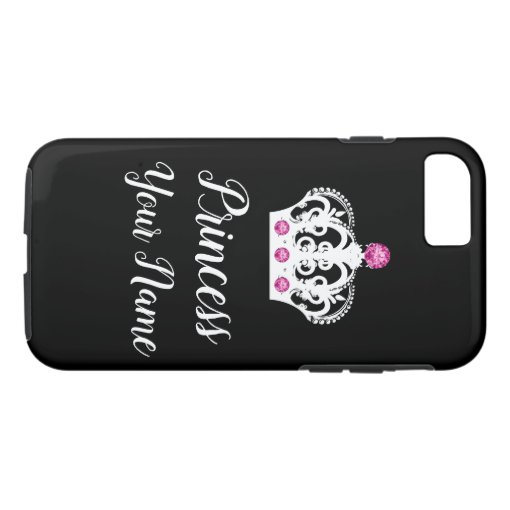 Royal Princess Monogram Crown Design Case-Mate iPhone Case | Zazzle