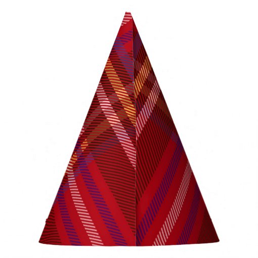 Royal Stewart Tartan Christmas Pattern Party Hat | Zazzle