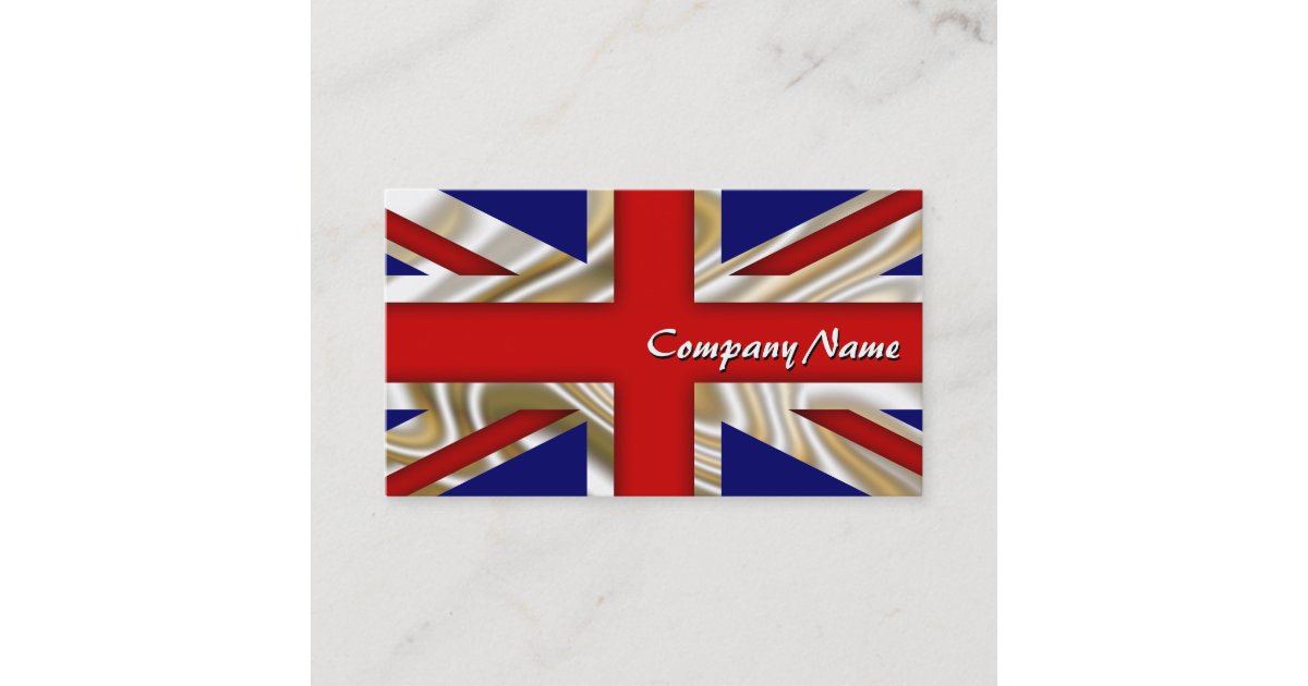 Royal Union Flag - Great Britain Business Card | Zazzle