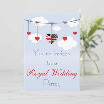 Royal Wedding Party Invitation | Zazzle