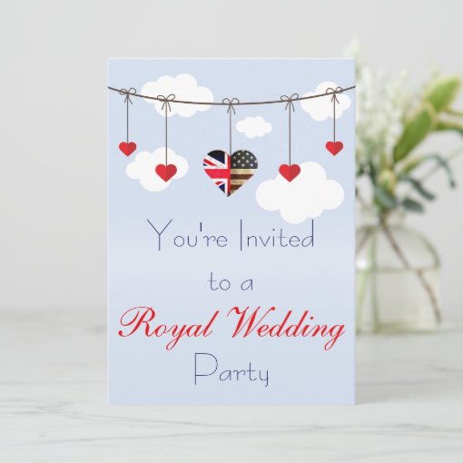 Royal Wedding Party Invitation | Zazzle