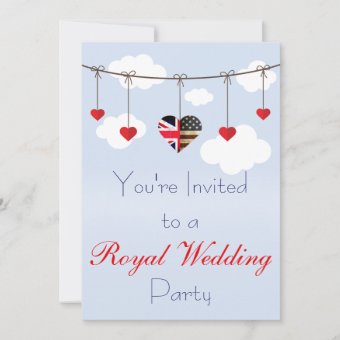 Royal Wedding Party Invitation | Zazzle