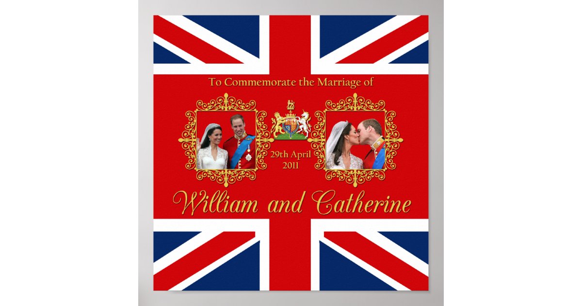 Royal Wedding - William and Kate Poster | Zazzle