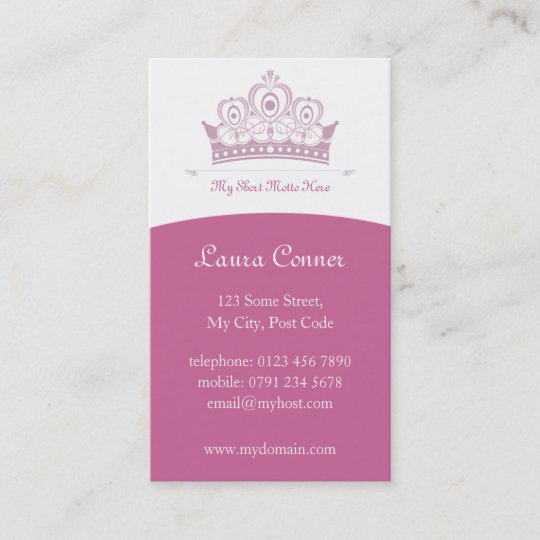 Royalty / Princess Business Cards | Zazzle.com