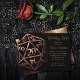 RPG Dice | Copper Fantasy Retro Tabletop PnP Gamer Invitation | Zazzle