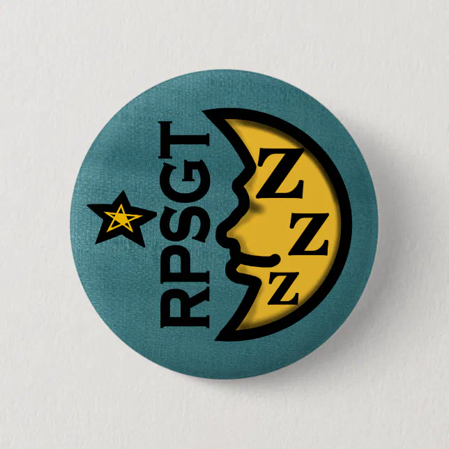 RPSGT Sleep by Slipperywindow Pinback Button | Zazzle
